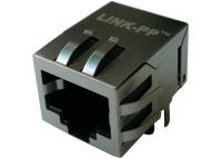 China 93626-8020 1 Port RJ45 Magjack Connector Through Hole 10/100/1000 Base-T for sale