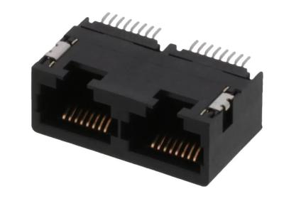 China 2 Ports 441930003 Low Profile Modular Jacks and Plugs Surface Mount for sale