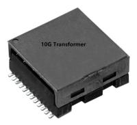 China SMT Mount 749052014 LAN Magnetic Supports 10GBASE-T Ethernet for sale
