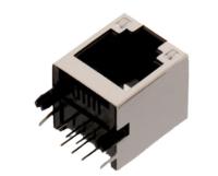 China 615006143221 Shielded 6P6C Connector Tab Up Female Modular Jack for sale