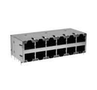 China 2x6 RJ45 MagJack 1-1840055-4 1000BASE-T Ethernet ICM Fast Delivery for sale