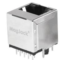 China 1-1840498-3 Vertical RJ45 MagJack ICM For 10/100Base-T Ethernet for sale