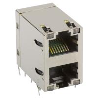 China 1-1840648-4 Integrated Connector Module RJ45 2X1 For Gigabit Ethernet for sale