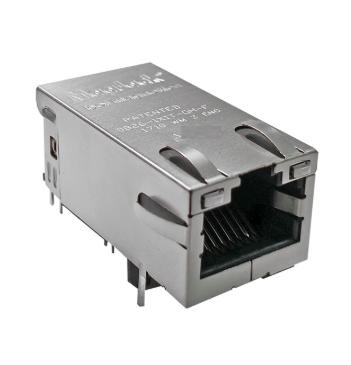 China 1-1840744-3 Gigabit Integrated RJ45 Connector Module Through Hole for sale