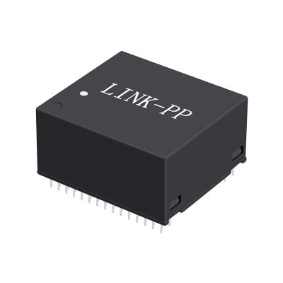 China 4PPoE+ 60W HB6603NL LAN Transformer Module THT Quad-port 88 Pin for sale