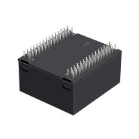China 4PPoE+ 60W HB6603NL LAN Transformer Module THT Quad-port 88 Pin for sale