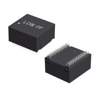 China HB6604NL Quad Port PoE 1G Magnetics Modules Through-Hole for sale