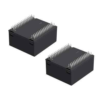 China HB6605NL 1000BASE-T Ehernet Transformer Modules With 600mA Per Pair PoE for sale