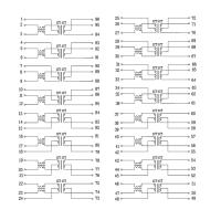 China HXB7602NL 10G Magnetic Moudles Quad Port PoE+ LAN Transformer for sale