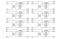 China THT HB5606NL Ethernet Magnetics With 1500 VAC Isolation Voltage for sale