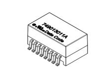 China 749013011A WE-LAN Surface Mount Ethernet Transformer with PoE Support for sale