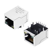 China LPJG0926HENL 100/1000 Base-T RJ45 MagJack with PoE+ Support for sale
