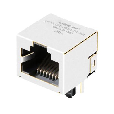 China LPJE101-0DNLTR-SM THR RJ45 Modular Jack 1X1 Industrial Grade for sale