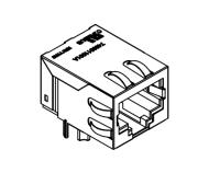 China 7499011001A WE-RJ45 100BASE-TX With 2250 VDC Insulation Voltage for sale