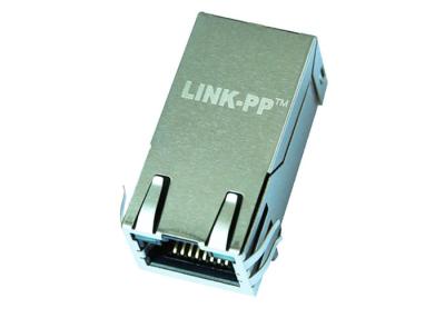 China Single Port 4 wire PoE Rj45 100/1000Base-T Modular Jack 100w LPJK6078AHNL for sale