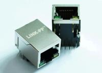 China 1x1 Port 1000BASE-T POE+ RJ45 Modular Jack With Transformer LPJG0926-7HENL for sale