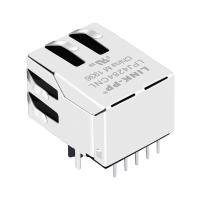 China LPJ4284CNL PoE RJ45 Connector with 10/100Base-T Magnetics for sale