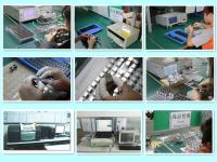 China 10 Pin 1000M Multi-port RJ45 Right Angle , 1 X 4 Port 64F-1301GYD2NL for sale