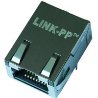 China L869-1J1T-32 1000BASE-T Low-Profile RJ45 Magnetic Jack Single-Port for sale