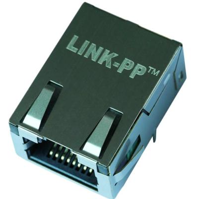 China L869-1J1T-32 1000BASE-T Low-Profile RJ45 Magnetic Jack Single-Port for sale