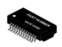 China AGST5009B Single-Port SMD 2.5GBASE-T Magnetic Module IEEE 802.3bz for sale