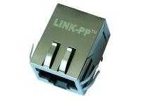 China 93626-8520 Gigabit RJ45 Modular Jack With 1000 Base-T Magnetic LPJG4811CNL for sale