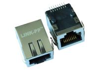China HR991175C Surface Mount Rj45 Connector 10 Base - T Female PCB Jack LPJ19155CNL for sale