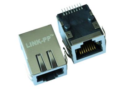 China HR991175C Surface Mount Rj45 Connector 10 Base - T Female PCB Jack LPJ19155CNL for sale