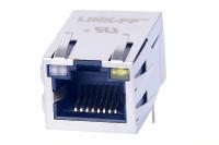 China 1X1 RoHS RJ45 MagJack Tab Up 0826-1X1T-57-F Bel Magnetics for sale