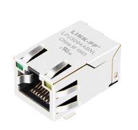 China Pulsejack J3006G21DNL Surface Mount RJ45 10/100Base-TX With G/Y LED for sale