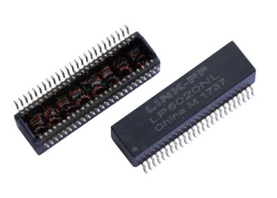 China LP5020NL 1000Base-T Dual Magnetic Modules Gigabit Transformers for sale