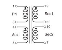 China POE36PR-12ED 36W PoE Flyback And Forward Transformers 1500Vrms for sale