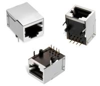 China 61500814221 THT Cat 3 Modular Jack Shielded 8P8C Without EMI Finger for sale