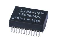 China 749022011 Magnetic Gigabit Ethernet Transformer LP6062ANL for sale