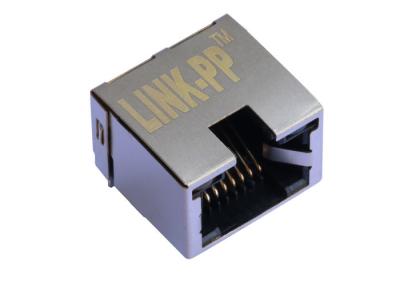China 615008185121 Low-Profile RJ45 8P8C Shield 1Port With LED LPJE841-0BGNL for sale
