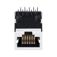 China LPJG4801DNL 1000Base-T Magnetic RJ45 Connector Without LED for sale