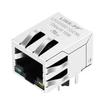 China 48F-01GYD2NL 1000BASE-T RJ45 Magnetic Jack Single Port Through Hole for sale
