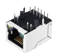 China LPJG4933-7HENL 1x1 RJ45 MagJack THT For 10/100/1000 Base-T Ethernet for sale