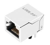 China LPJE501DNL 1x1 Through Hole RJ45 Modular Jack Without Magnetics for sale