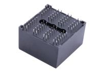 China LP89606PANL Quad Port Gigabit POE Transformer THT Mounting Open Frame Construction for sale