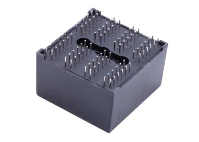 China LP89606PANL Quad Port Gigabit POE Transformer THT Mounting Open Frame Construction for sale
