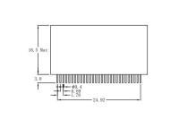 China LP88804PNL Ethernet Gigabit Quad Port DIP Transformer For POE+ Application for sale