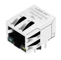 China LINK-PP LPJG0843GENL Gigabit RJ45 Connector with 1500Vrms Hi-Pot for sale
