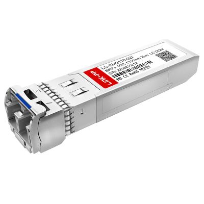 China LS-SM3110-02I 10G SFP+ 1310nm 2km DOM Duplex LC SMF Module for sale