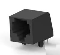 China 5520426-4 8P8C RJ45 Modular Jack Cat 3 Right Angle Through-Hole for sale