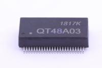 China QT48A03 SMT 100/1000 BASE-T Dual Port Transformer Magnetics Module for sale