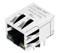 China RB1-125BAG1A 10/100Base-T Magnetic RJ45 Connector with Transformer for sale