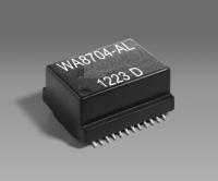 China WA8704-ALD 1500Vrms PoE Signal Path Transformer (150W, IEEE 802.3bt, Gigabit) for sale