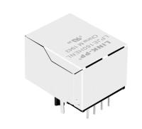 China LPJE160HENL Tab-Down RJ45 Modular Jack with Green/Yellow LEDs, Industrial Grade for sale
