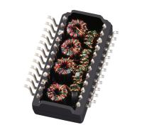 China LP82440ANL 1000 BASE-T PoE Discrete LAN Magnetics (24-Pin SMD) for sale